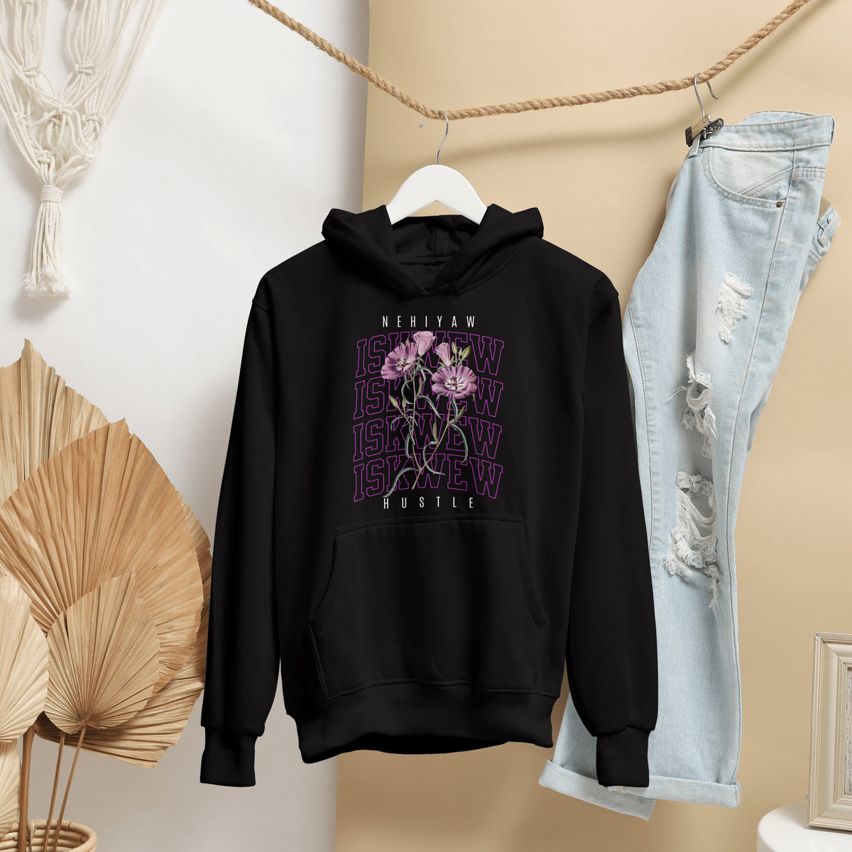 Nehiyaw Hustle Iskwew Hoodie – Nehiyaw Hustle Clothing